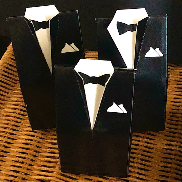 Party Supplies | Tuxedo Favor Boxes | Poshmark